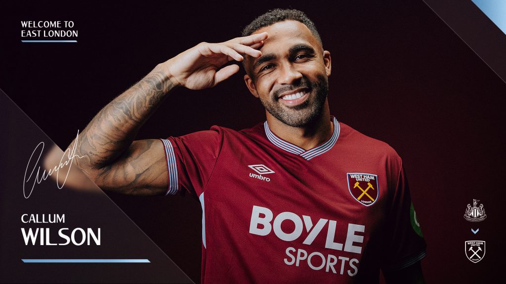 Resmi: Callum Wilson Jadi Penyerang Baru West Ham United – Olahraga
